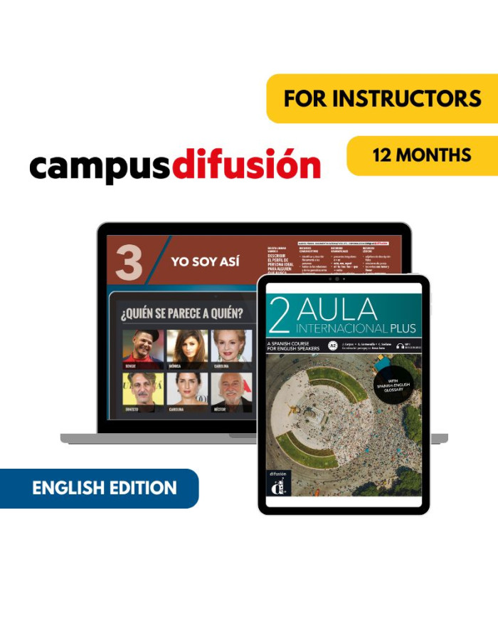 Aula internacional plus 2 (English Edition): 12-Month Campus Difusión ...